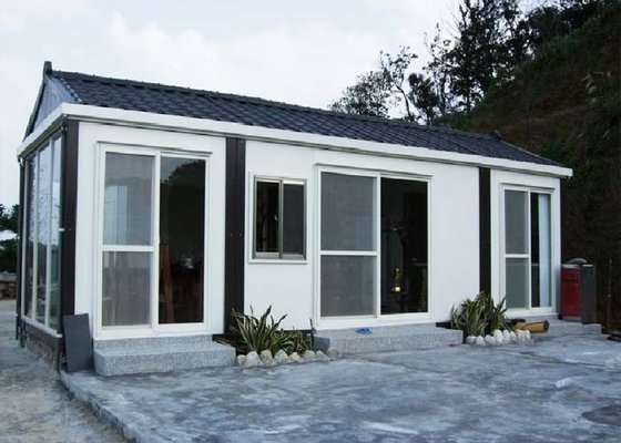 Wind Resistance Modern Prefabricated Houses Sound Proof Easy Construction