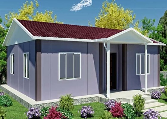 Residential Prefab Mobile House Modern Steel Prefab Homes Sound Insulation