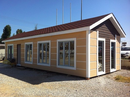 Beautiful 2 Bedroom Movable Prefab House 50-80m2 Modern Steel Fab Homes