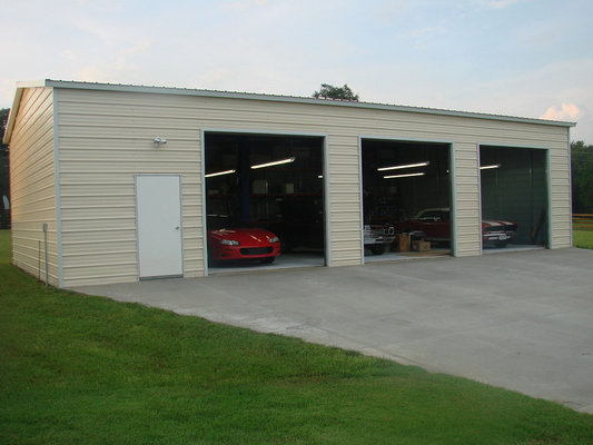 White Steel Frame Movable Prefab House Car Parking Shed Car Garage Tents