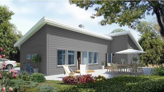 Prefab Modular Garden Mini Mobile Homes Steel Frame And Sandwich Panel