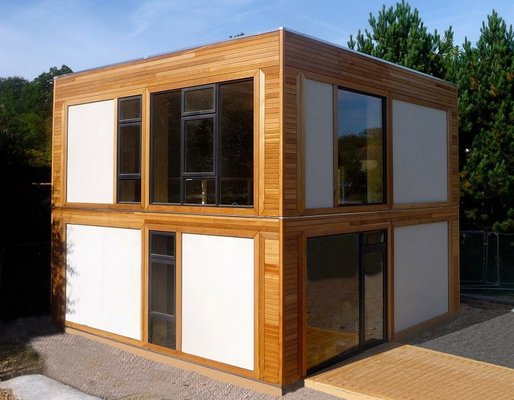 Steel Frame Prefab Camp House Flat Pack Office Container Modular Homes