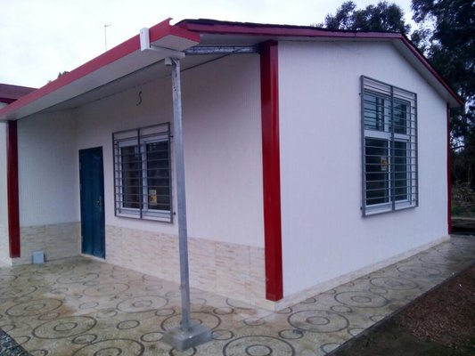 Germany Prefabricated Dismountable Movable House Customized Steel Structure House