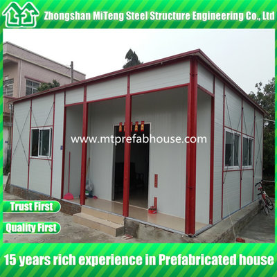 Modular house for residence, prefabricated light steel mobile home