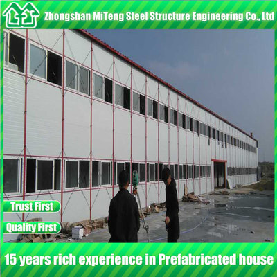Prefab house kits Light steel structure Real estate Modular house with fire proof sandwich panel