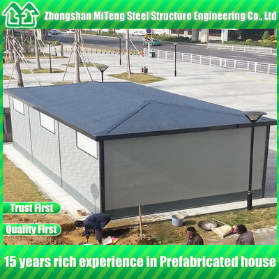 EPS sandwich panel Prefab houses with PVC cladding for office