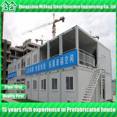 Prefabricated Flat pack Container house for command post