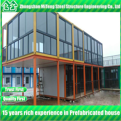 Prefab mobile Container house luxury prefabricated steel structure house container office