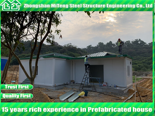 Fast building Home use Steel Roof Truss Expandable Container House