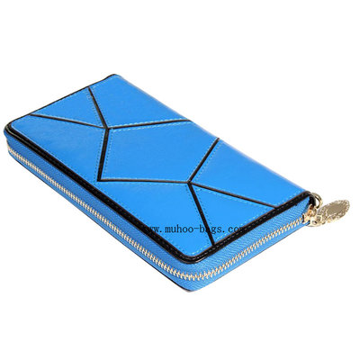 Fashion Leather Lady's Wallet, Purse (MH-2066 Orange)