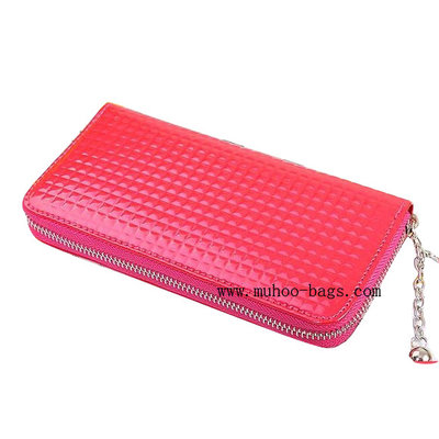 Fashion PU lady Purse Wallet (MH-2069 Orange)