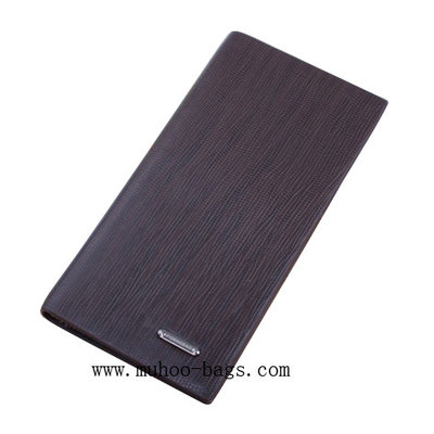 Fashion Brown Leather Men Travel Wallet (MH-2078)