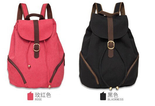 Fashion Canvas Casual School backpack for Children (MH-5016)