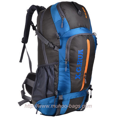 Fashion Green  Nylon Outdoor Sports Climbing Backpack Bag for Hiking (MH-5012)