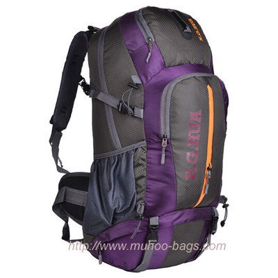 Fashion Green  Nylon Outdoor Sports Climbing Backpack Bag for Hiking (MH-5012)