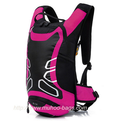 Fashion purple Nylon camping riding backpack for outdoor(MH-5043)