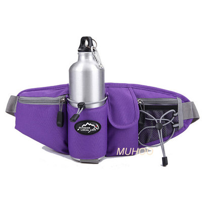 Fashion purple sports ourdoor waist bag for women (MH-5046)