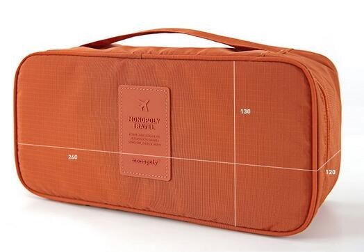 Waterproof travel kit storage underwear bra organizer bag in bag