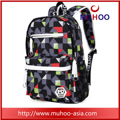 Fashion school shoulder bag travel luggage duffle backpack for outdoor