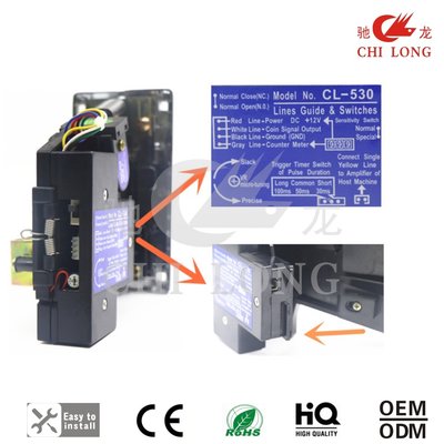 Fast Inserting Vending Machine Coin Acceptor Accept 1 Kinds Of Coins supplier