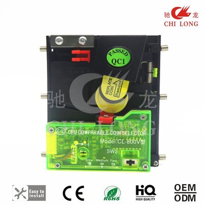 Premium Programmable Coin Acceptor / Arcade Machine Coin Mechanism Low Noise supplier
