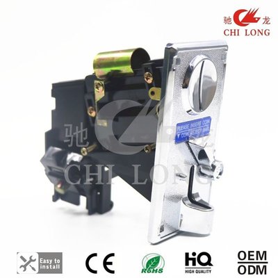 Plastic Panel Vending Machine Coin Acceptor Mechanism CPU Programmable supplier