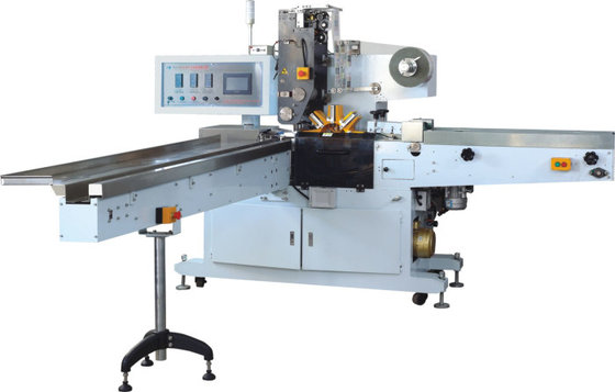 China Small Auto Napkin Packaging Machine 220V 50Hz , Square Tissue Packing Machine supplier