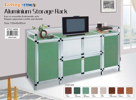 Multi-function MDF Board Aluminum Storage Cabinets TV Stand for Living Room Home Furniture