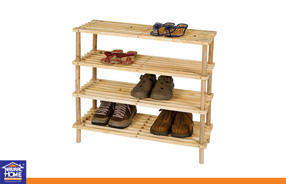 Wooden Collapsible Over Door Shoe Storage Racks Space Saving and Portable