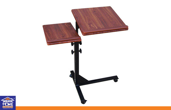 Wooden Modern Computer Table for Home , Portable Wood Table for Laptop Computer