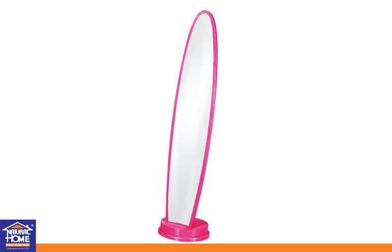 Home Fitting Furniture Rotary Fitting Room Mirrors With Bottom Pink or Custom