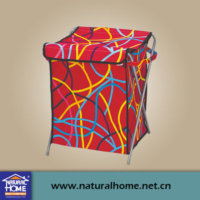 Multi Color Foldable Oxford Fabric Decorative Storage Boxes / Non Woven Laundry Bag