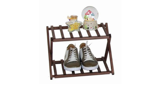 Space Saver Wooden Shoe Storage Cabinets Small Capacity 37 X 26 X 25.5 Cm