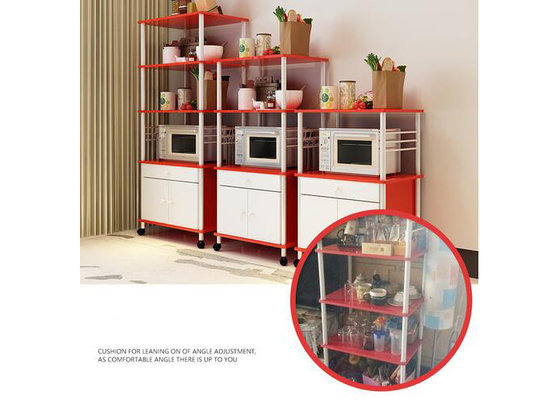 Microwave Oven Kitchen Home Storage Racks With Drawer High Quality Tier Shelf