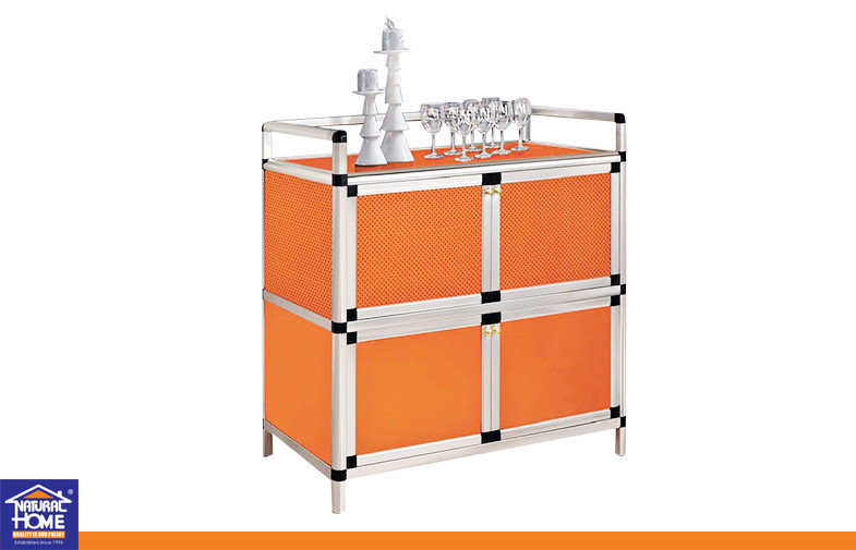 Customized Metal Aluminum Storage Cabinets Modern Multi functional Home or Office Furniture