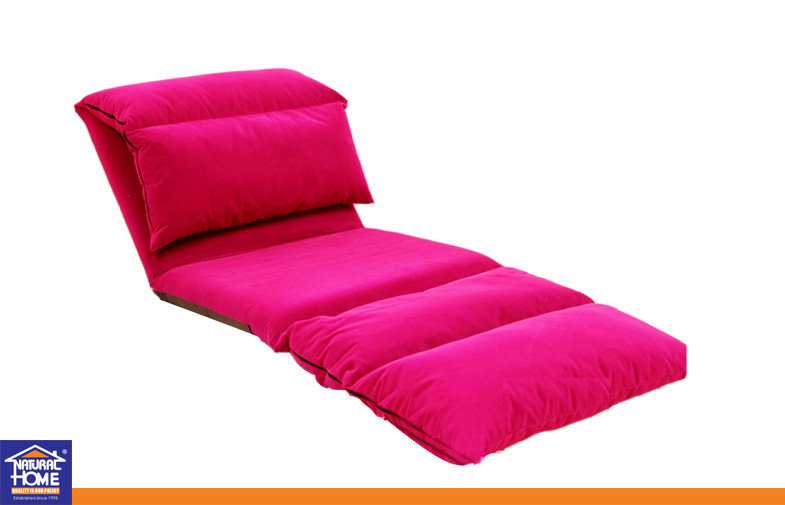 Metal Stand Sponge Soft Ikea Folding Chair Bed / Folding Foam Bed for Home Garden