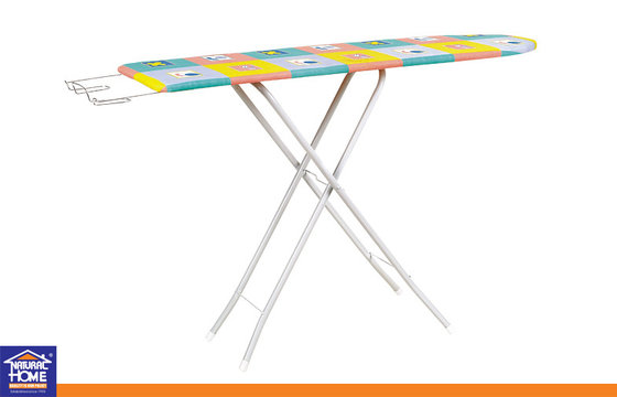 Tablero que plancha plegable del hogar del tablero del MDF con la cubierta del TC del tenedor del hierro del alambre