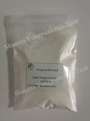 사과 식초 가루 , manufacturer supply Apple Cider Vinegar Powder 5%-10%, Off-White fine powder, Shaanxi Yongyuan Bio