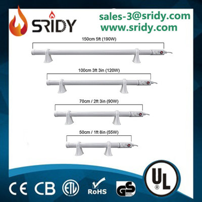 Sridy Tube / Tubular heater  103W, 2ft, for Garages, Sheds, Summerhouses or Greenhouses TH02A