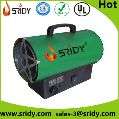 30KW Gas Heater Industrial Workshop Space Fire Heater Propane/LPG Electric