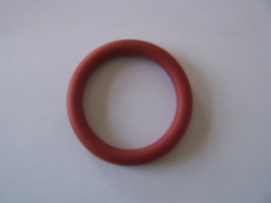 Red JISB 2401 / GB / T3452.1 Rubber Viton O-Ring Seal For Assemble Parts / Repair Parts