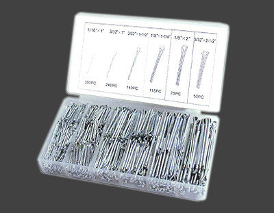 1000PCS Cotter Pin  Assortment Kits DIY For Custom W-8014