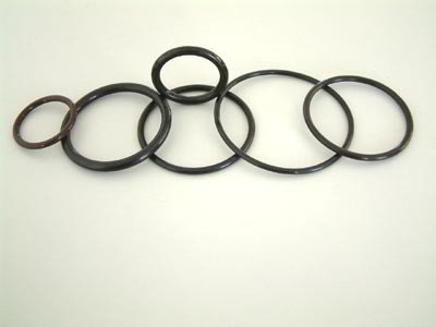 Black Rubber NBR O-Ring,  AS568 O Ring For Assemble Parts / Repair Parts Wiyh  Resistant solvents