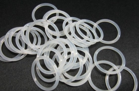 Mini Elastic Silicone Rubber O Rings Seals ISO / TS16949 Approved