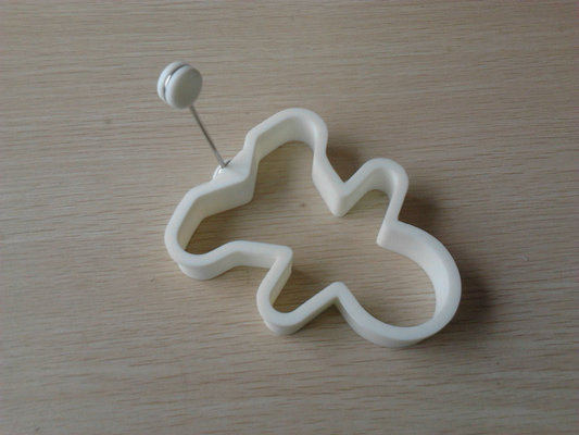Eco-Friendly Snowman Non-toxic Silicone Egg Ring / Reusable Egg Fryer