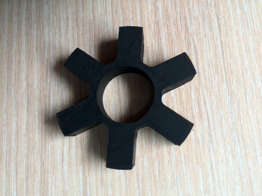 Industrial or Household Six Angle Molded Rubber Parts , Precision Molded Rubber Products