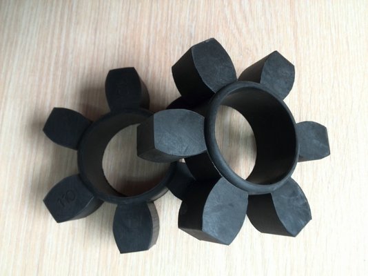 Industrial or Household Six Angle Molded Rubber Parts , Precision Molded Rubber Products