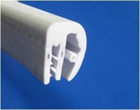 Non-toxic Sunroof trim lace Extruded Plastic Parts Co-extruded plastic seal