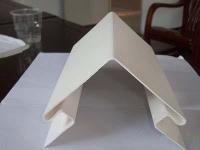 customized Co-Extrusion plastic ABS / PVC Extrusion Profiles For Decoration