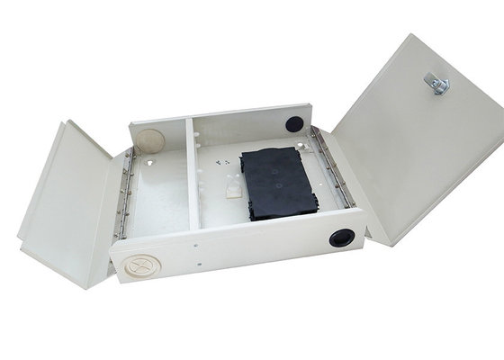 Double Door Q-Conec Wall Mount Fiber Enclosure For LGX Adaptor Panels & Fiber Cassettes